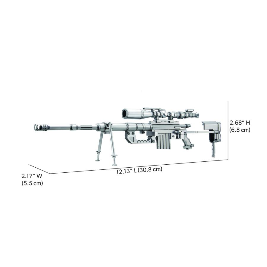 piececool CheyTac M200 Sniper Rifle - Metal model kits